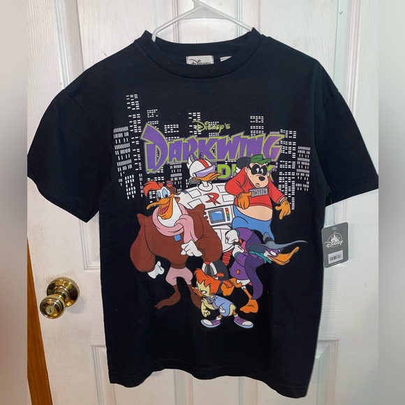 Disney | Shirts | Disney Ducks Collection D23 Darkwing Duck Black Mens ...